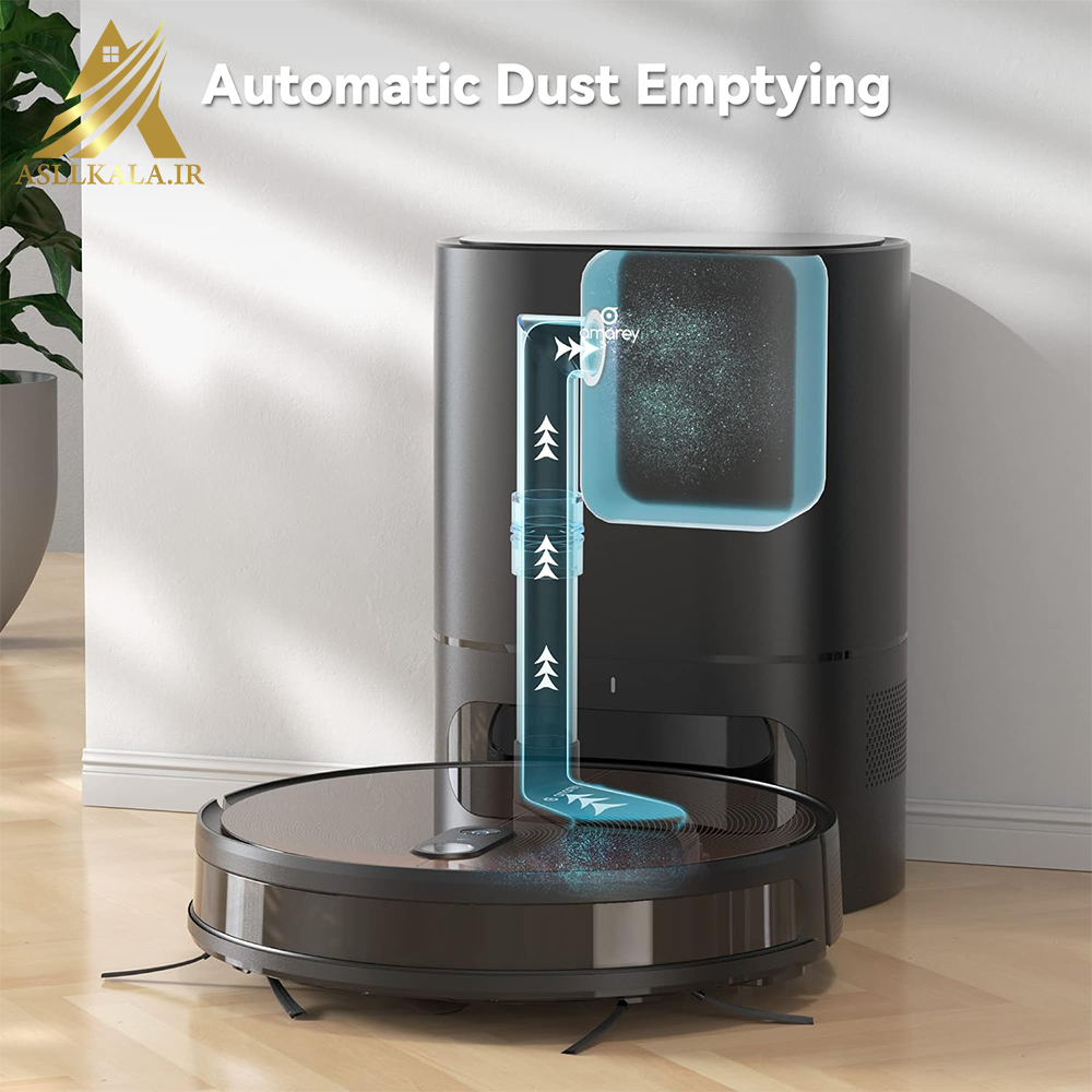 جارو رباتیک A90+ amarey دارای ایستگاه تخلیه اتوماتیک - لوازم خانگی اصل ...